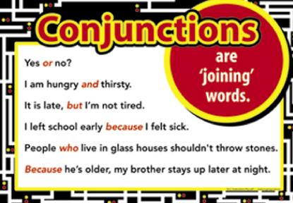 English Corner – Conjunctions – The Life and Times of Ben Weinberg
